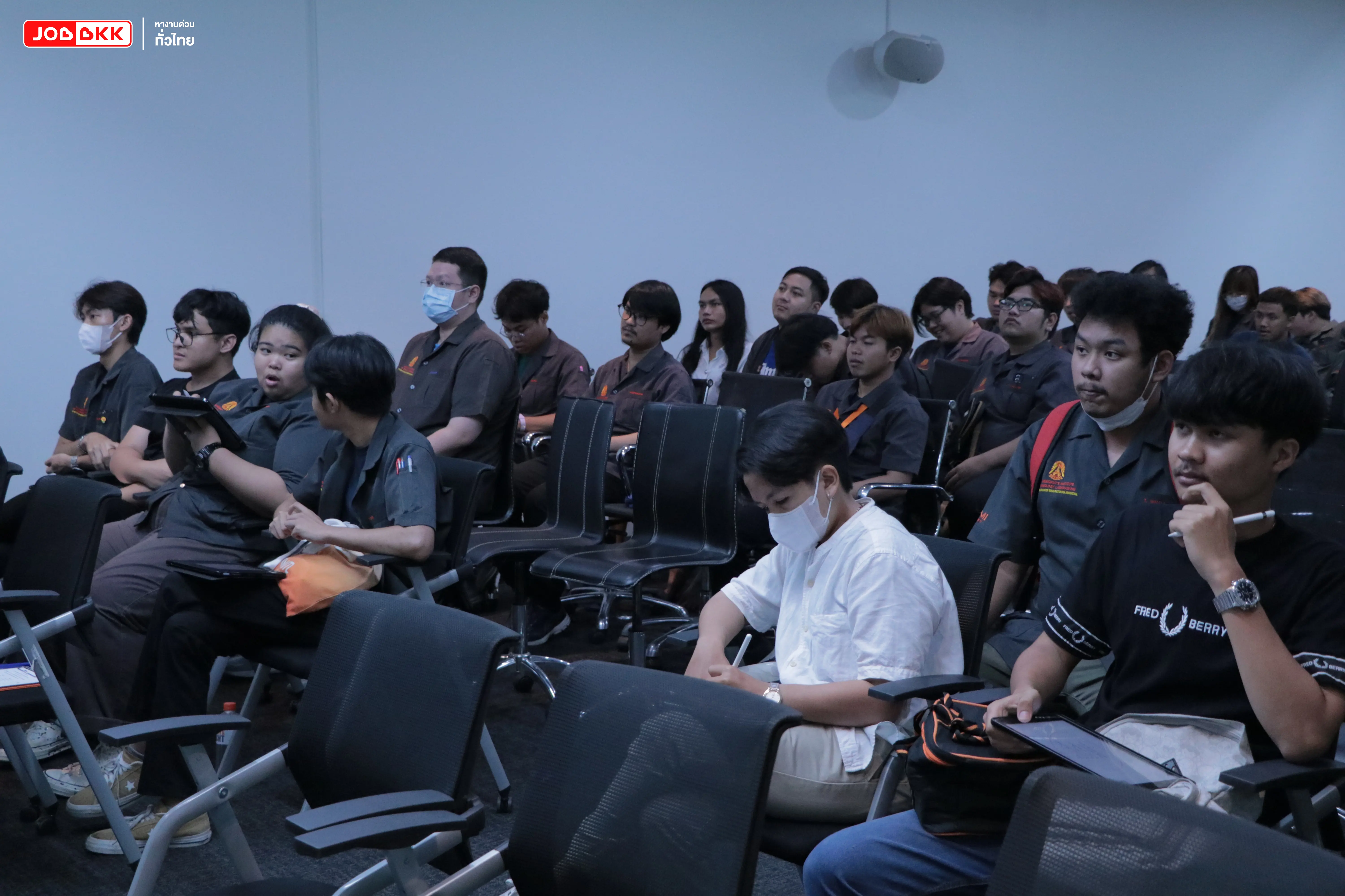 JOBBKK ร่วมกิจกรรมปัจฉิมนิเทศ วิทยาลัยนวัตกรรมการผลิตขั้นสูง สถาบันเทคโนโลยีพระจอมเกล้า ...